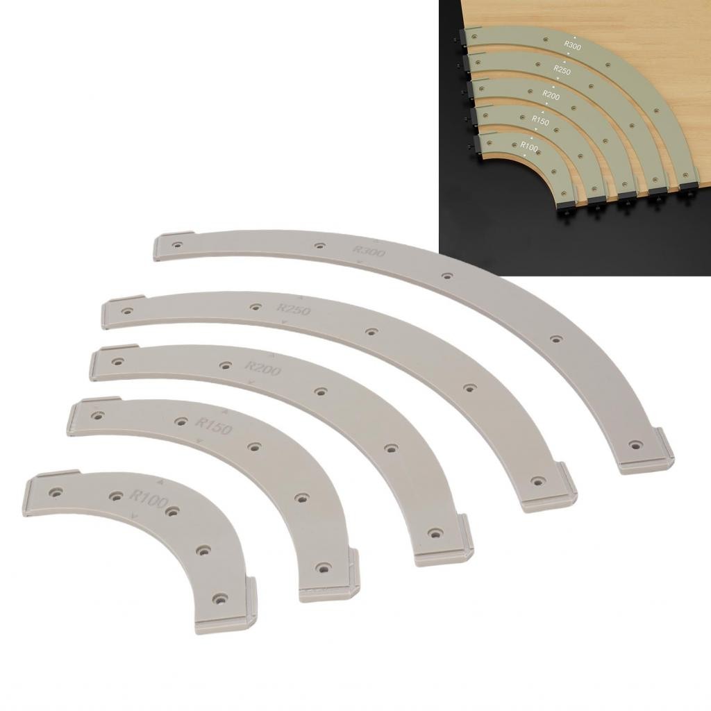 Woodworking Radius Templates Corner Template Plastic Material R100 R150 ...