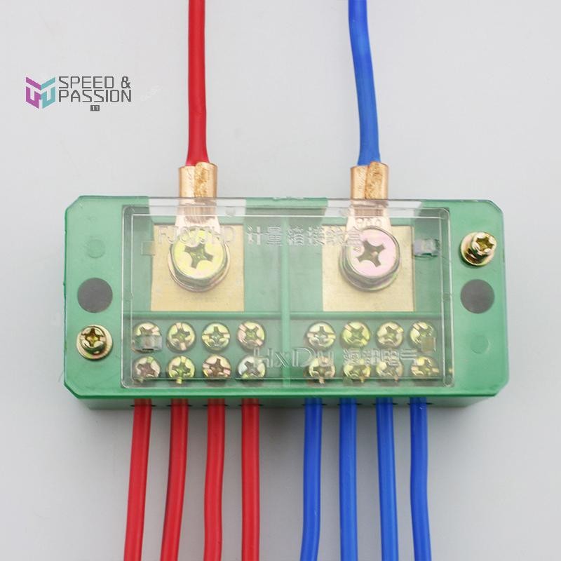 Speed Wire Terminal Box Single Phase 2-IN 6/8-OUT FJ6/JHD Household ...