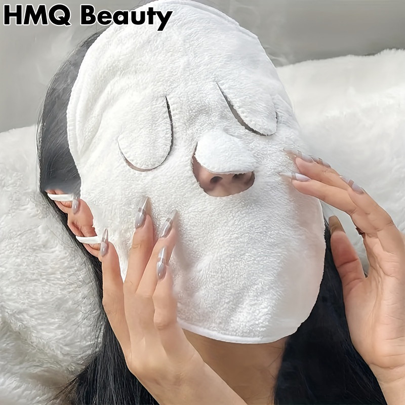 Hot Compress Face Towel Masks Reusable Facial Steamer Towel For Hot ...