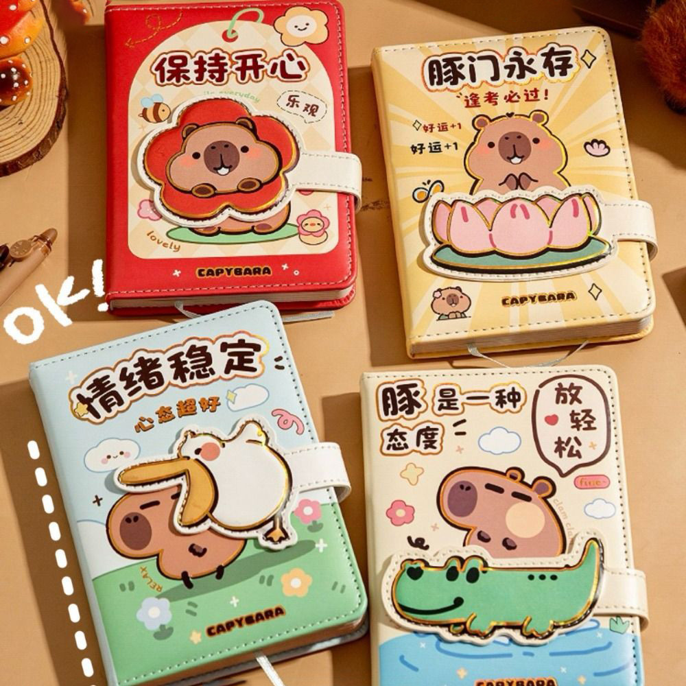 Capybara Notebook Cute Kawaii, Capybara Composition Notebook, Notebook ...