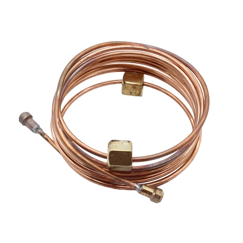 72 Inch Mechanical Oil Pressure Gauge Line Tubing Kit with Fitting for ...