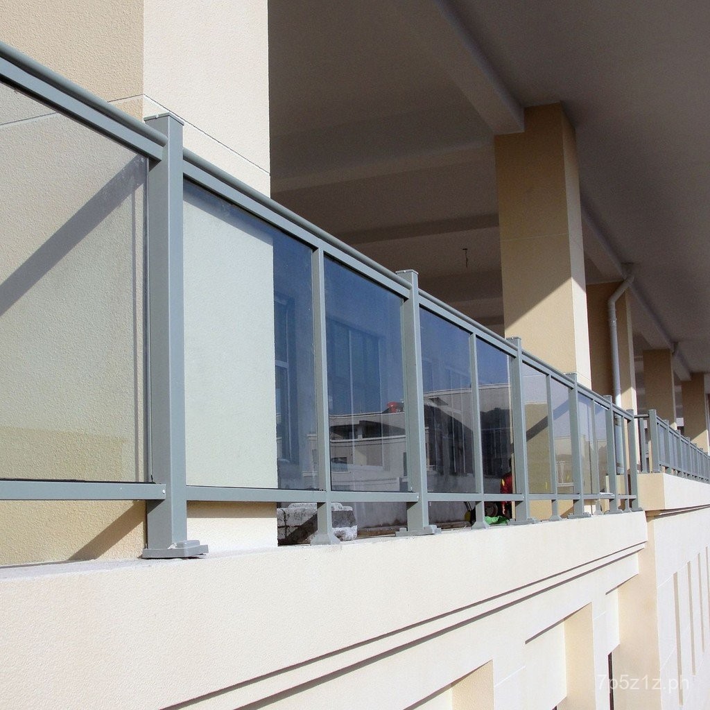 Balcony Glass Fence Corridor Terrace Tempered Glass Self-Built Houses ...