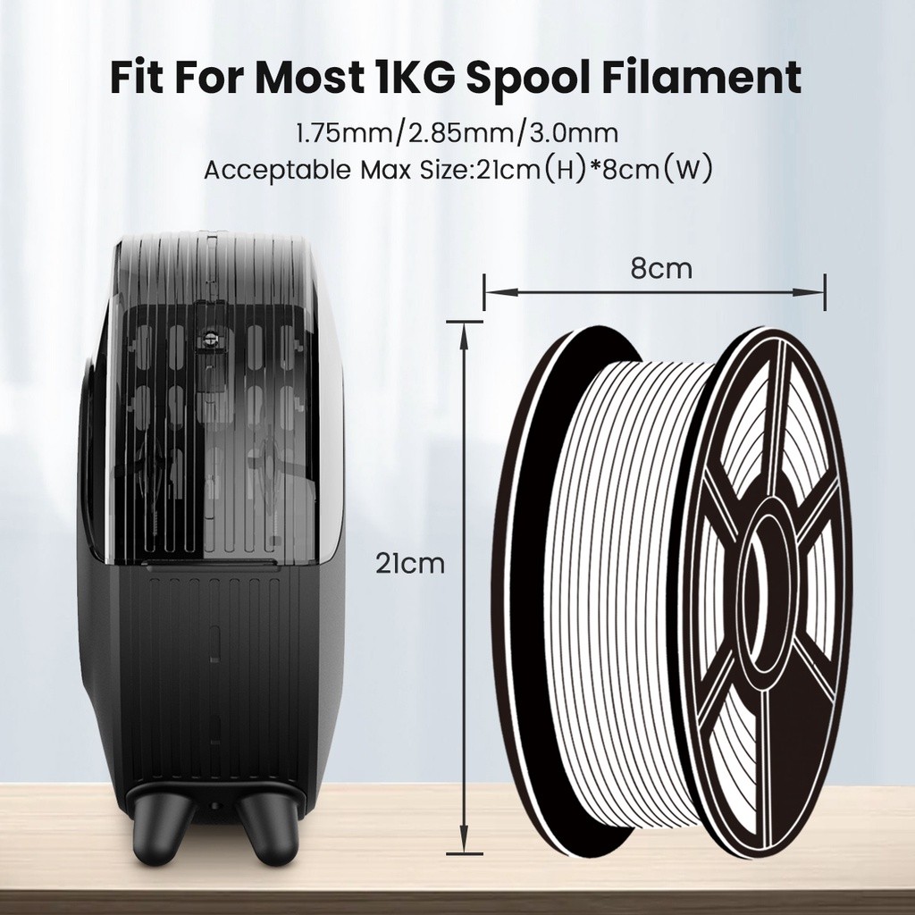 new SUNLU 3D Filament Dryer Box S2 Storage Arid Machine FDM 3D Printer ...