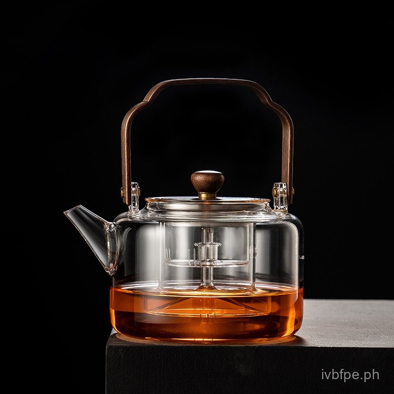Explosion-Proof Borosilicate Glass Teapot Electric Ceramic Stove Bubble ...