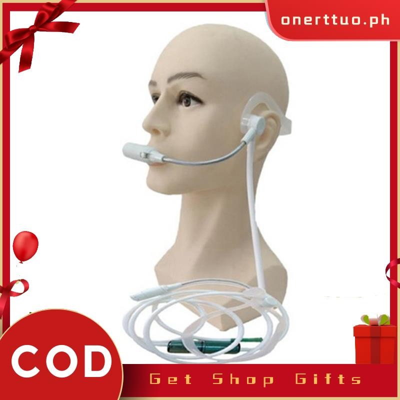 Headset Nasal Type Oxygen Cannula 2M Silicone Straw Tube Concentrator ...