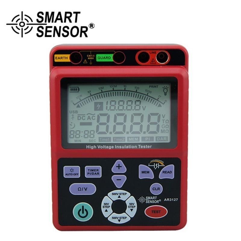 Xima digital megohmmeter 250-5000V high voltage insulation resistance ...
