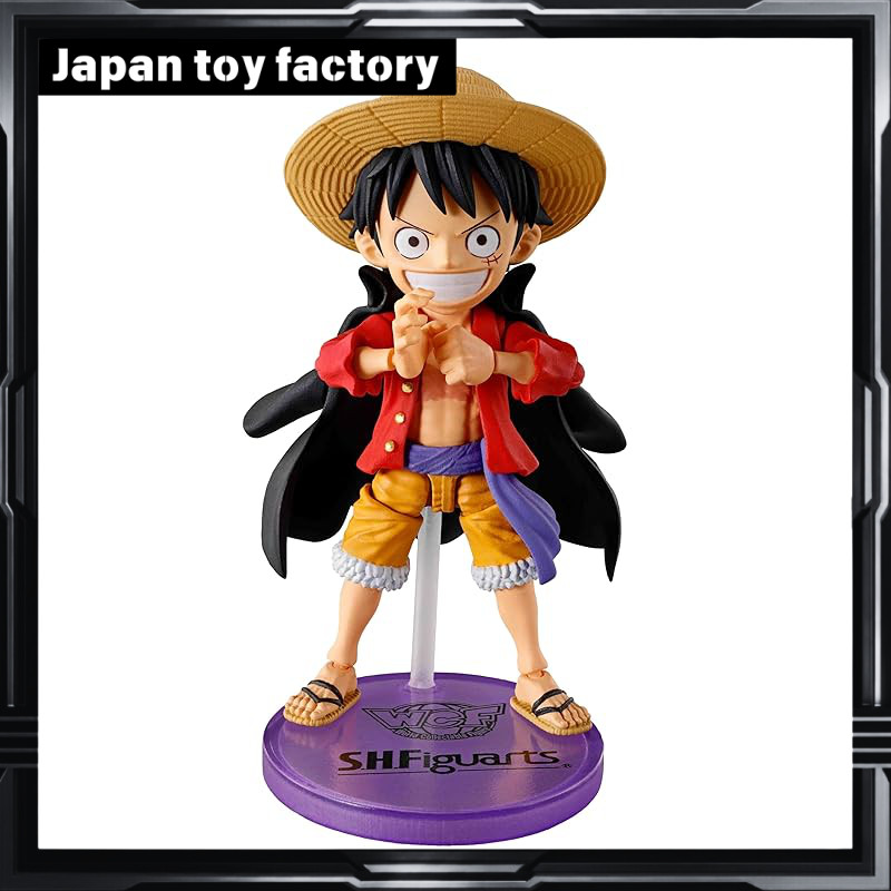 TAMASHII NATIONS World Collectible Figure × S.H. Figuarts ONE PIECE Monkey D. Luffy ...