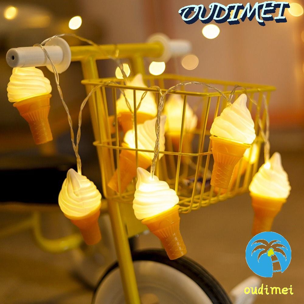 OUDIMEI Led Burger Light String, Warm Light Sandwich Ice Cream Lights ...