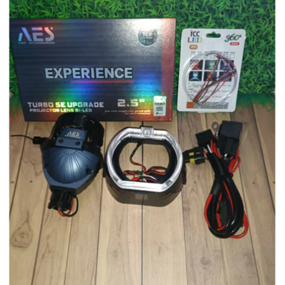 Biled bi-Led Projector MOTOR Aes Bullaes TURBO SE EXPERIENCE V1 2.5 2.5 ...