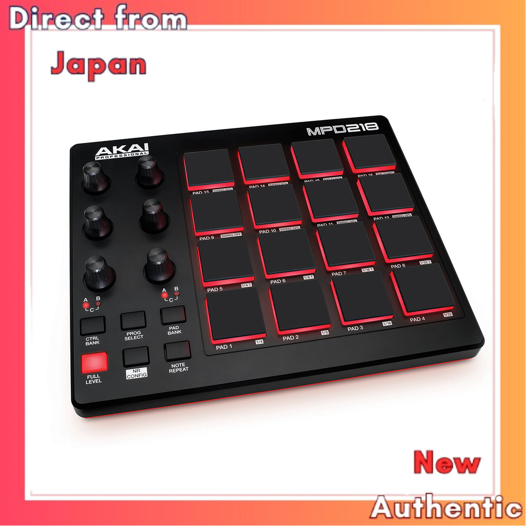 Akai Professional USB MIDI Controller 16 Pads MPD218 Brand-new Legit ...