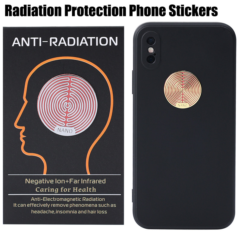 Radiation Protection Phone Stickers - Radiation-proof Metal Sheets ...