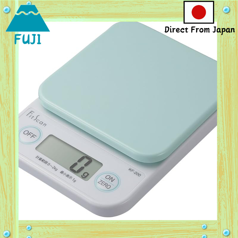 Tanita Cooking Scale Kitchen Scale Digital 2kg 1g Unit Green KF-200 GR ...
