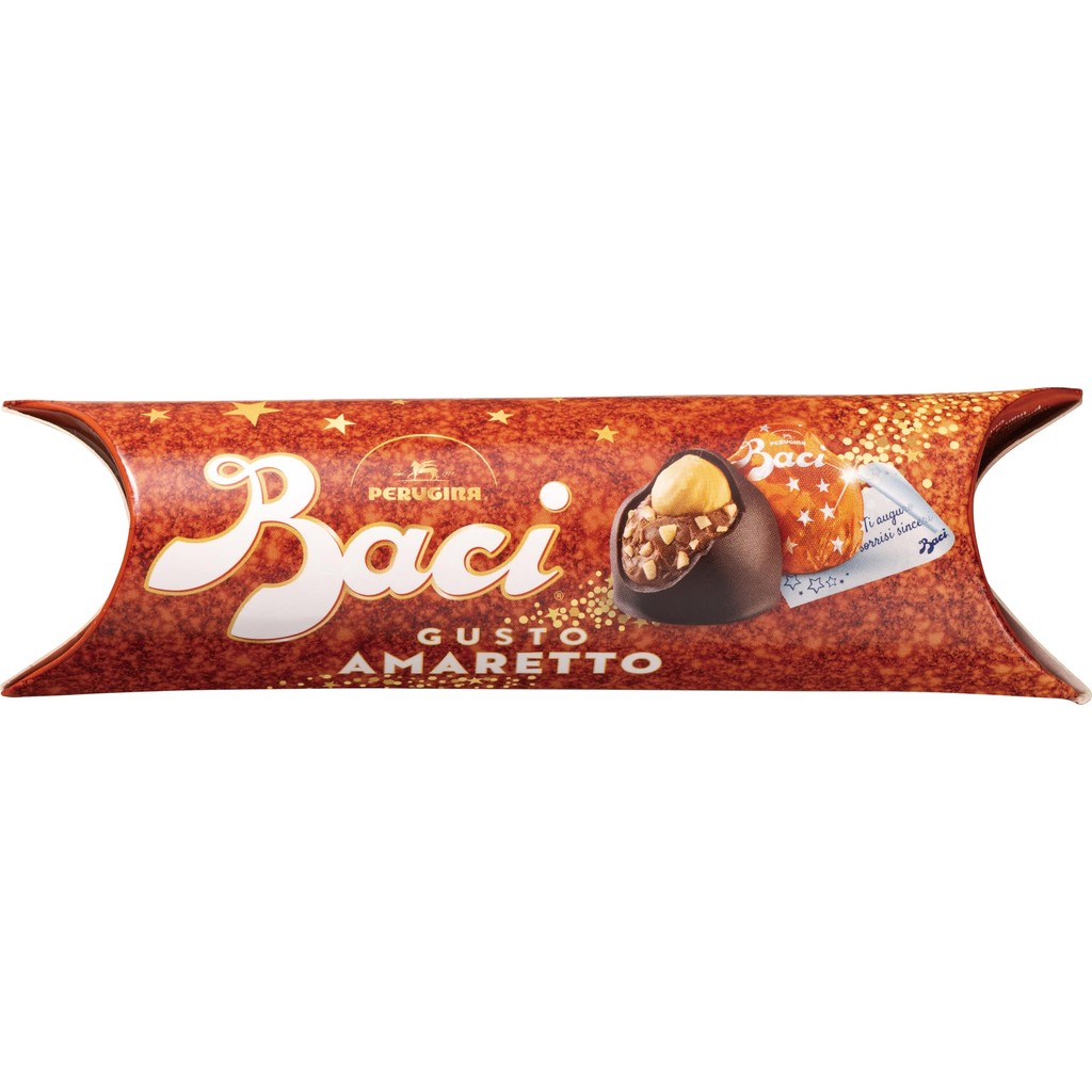 BACI Amaretto Chocolate BOX 3P (individually wrapped Italian gift ...