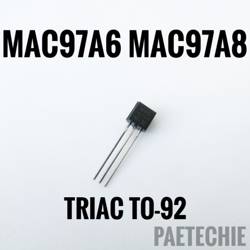 1pc MAC97A8 MAC97A6 Triac Logic Level Sensitive Gate | Shopee Philippines