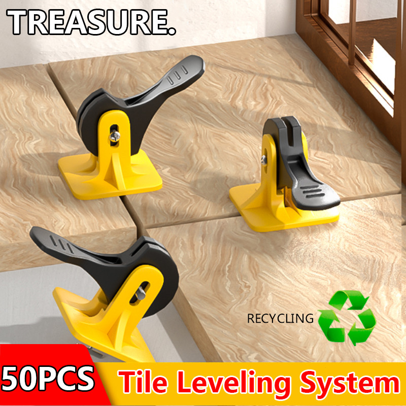 50Pcs Heavy-Duty Tile Spacers for Seamless Floor Installations | Shopee ...