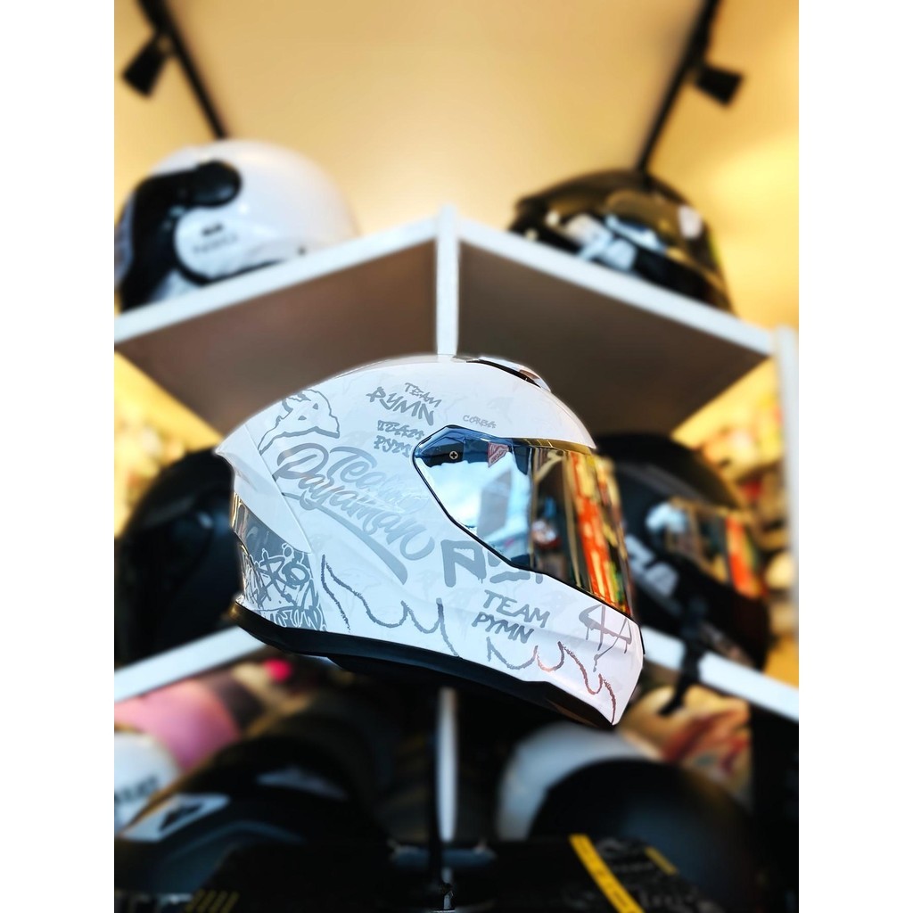 SPYDER CORSA TEAM PAYAMAN FULL FACE MOTORCYCLE HELMETS | Shopee Philippines