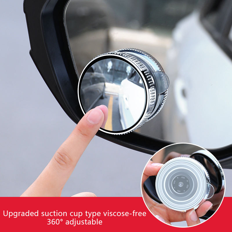 (In Stock) New Car/motorcycle Blind Spot Assist Mirror 360 ° Adjustable ...