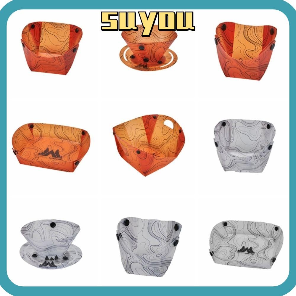 SUYO Foldable Camping Tableware, Lightweight Multi-purpose Portable ...