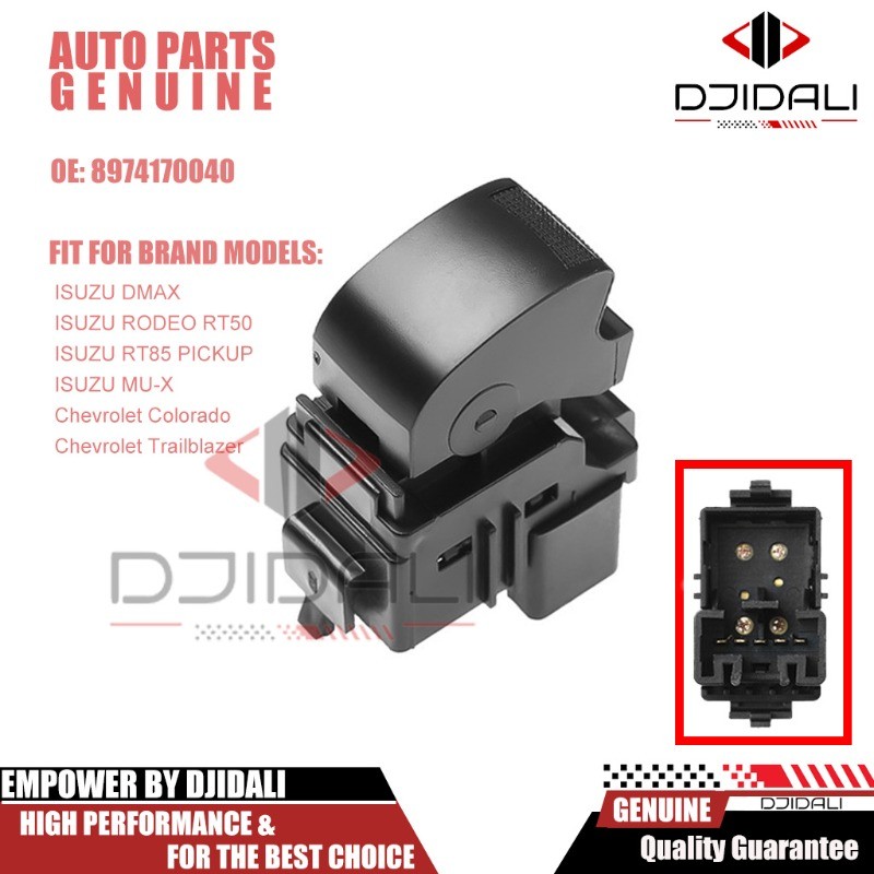 1pc 8974170040 Electric Window Master Control Button Switch for Isuzu D ...
