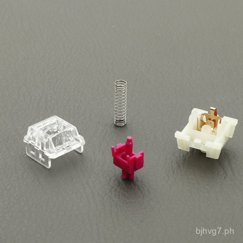 KTT Contech Burgundy Switch Custom Mechanical Keyboard Switch Crystal ...