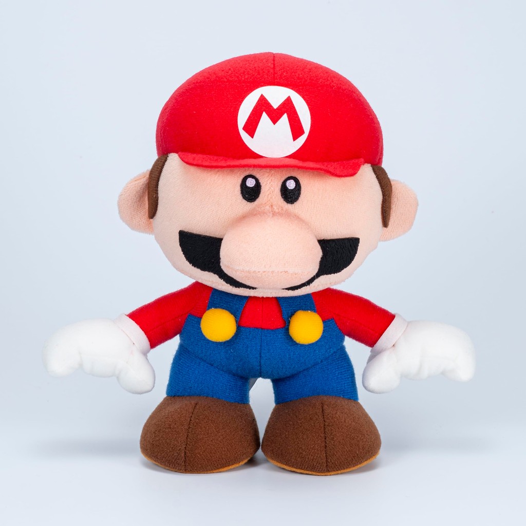 EPOCH Mario vs. Donkey Kong Mini Mario Plush Toy (M) ST Mark Certified ...