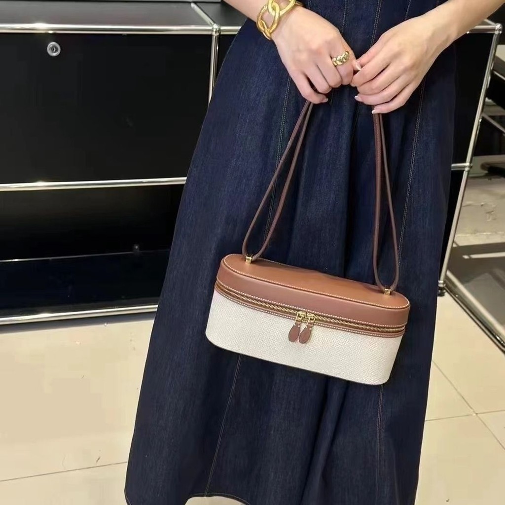 Ggggh Early Autumn Hot-selling lp19 Female Bag Box Linen Stitching ...