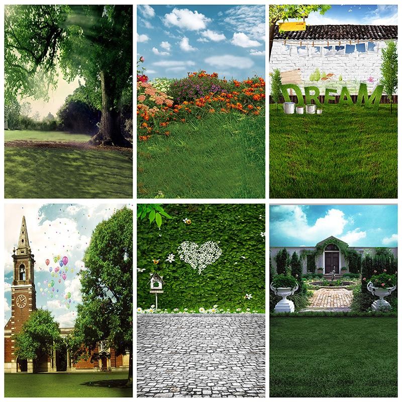 Spring Scenery Backdrop,Vibrant Mountain Meadow Floral Landscape Design ...