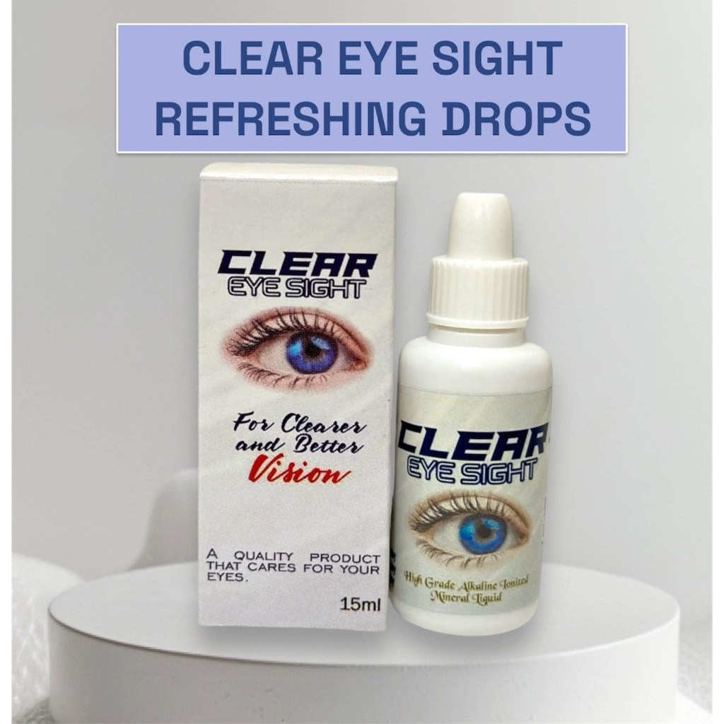 Clear Eye Sight Eye Refreshing Drops 15ml | Shopee Philippines