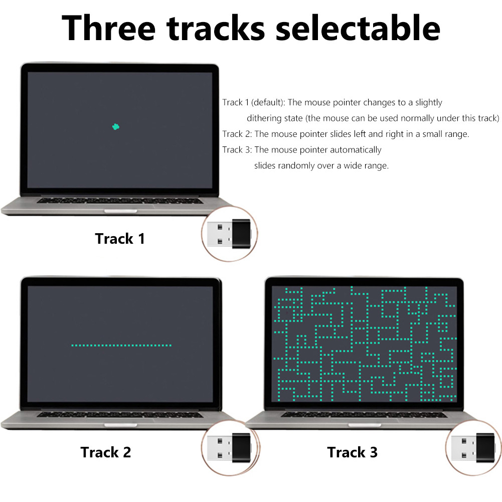 Mini Automatic Move Cursor ON/Off Button USB Automatic Move Cursor ...