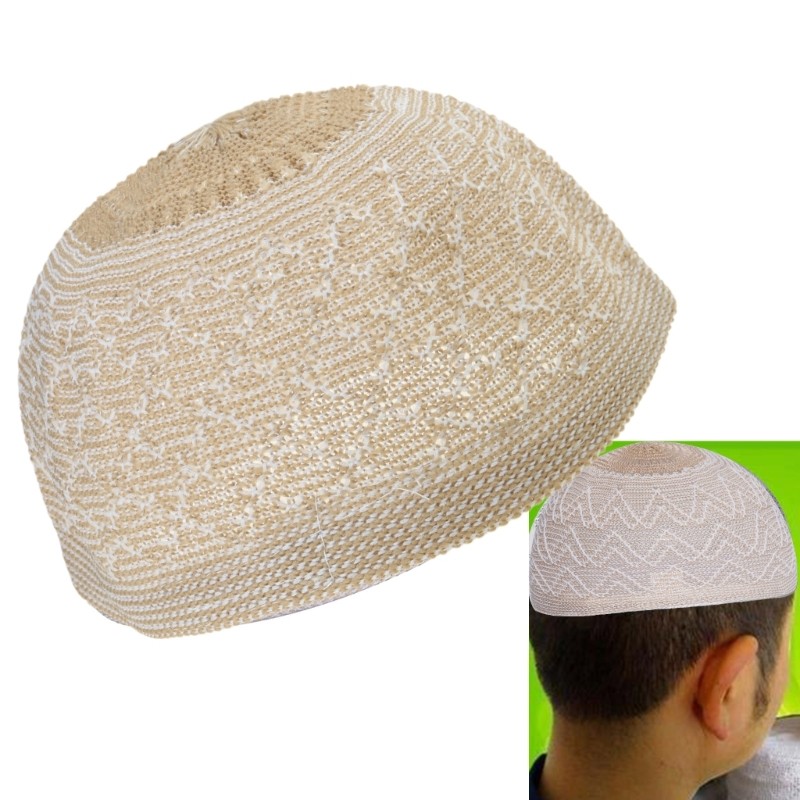 BST Muslims Men Namaz Prayer Hat Traditional Islamic Kufi Hat Eid ...