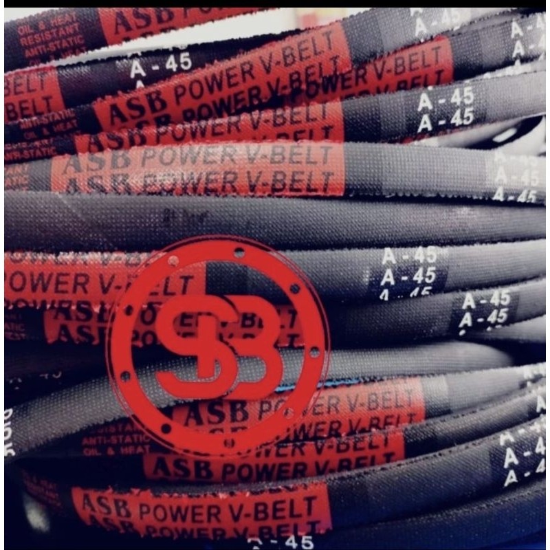 V BELT FAN BELT FAN STRAP A45 A 45 ASB BRAND | Shopee Philippines
