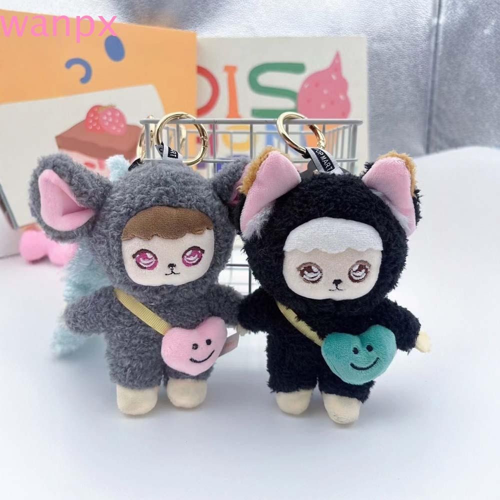 WANPX Pop Mart Doll Keychain, Anti-lost Backpack Charms Pop Mart Plush ...