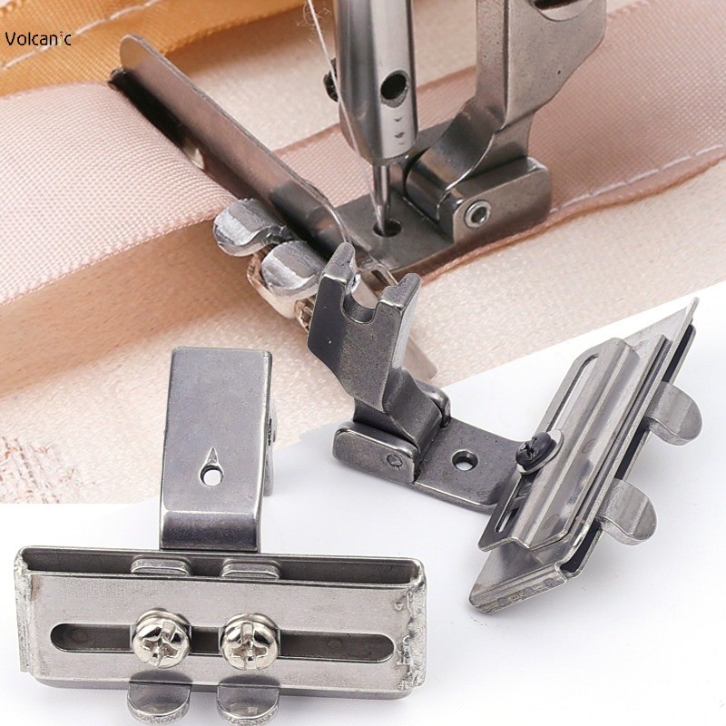 S10 Single Needle Guide Presser Foot Stainless Steel Adjustable Left ...