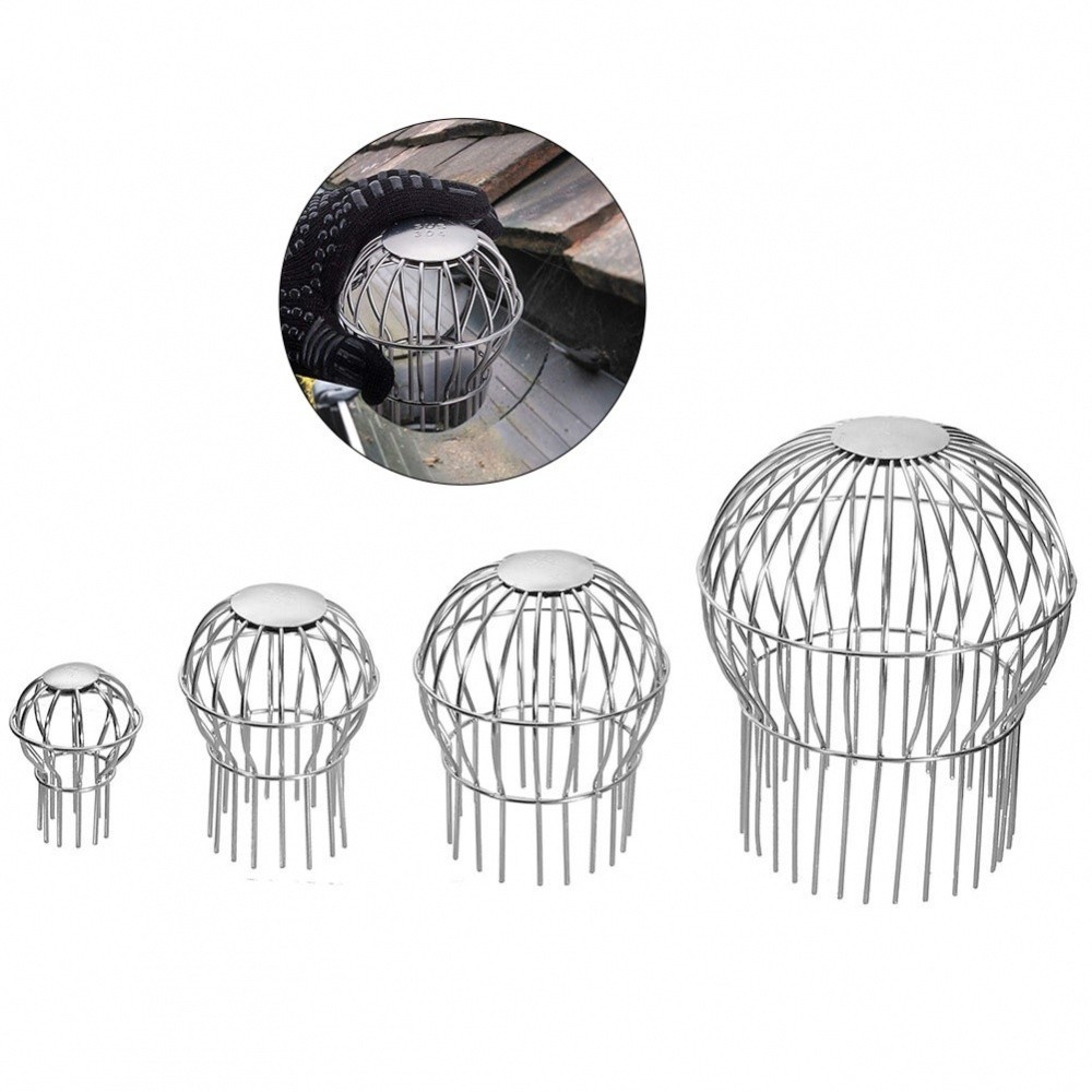 Stainless Steel Roof Drain Drainage Ditch Anti-Blocking Mesh Cover ...