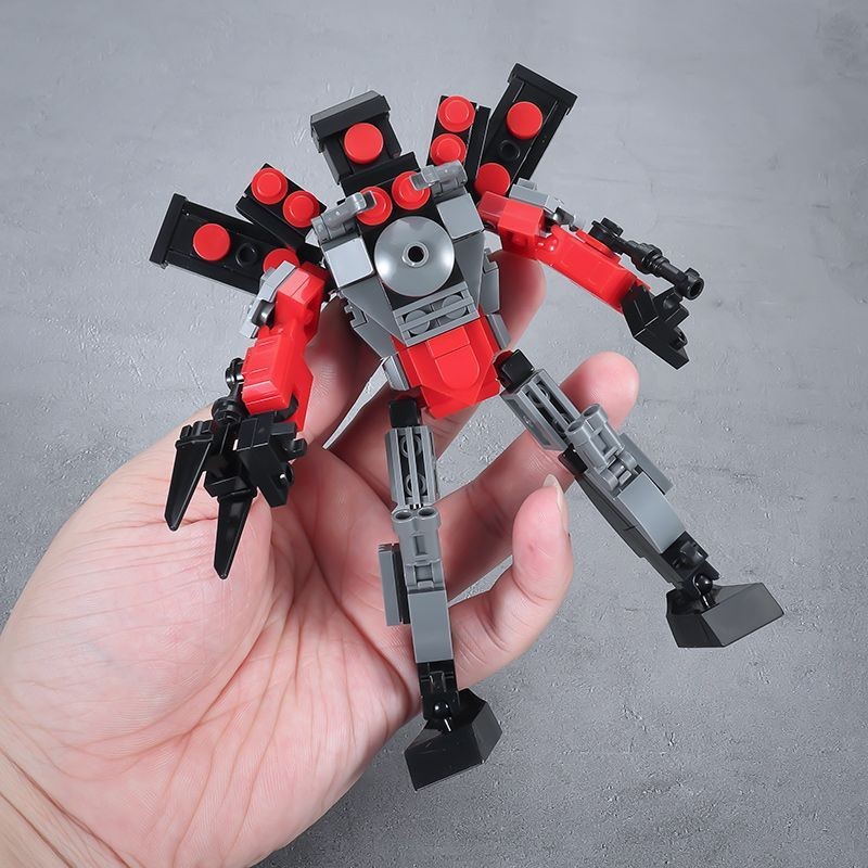 Titan Toilet Man and VS War Monitor Compatible with Lego Building ...