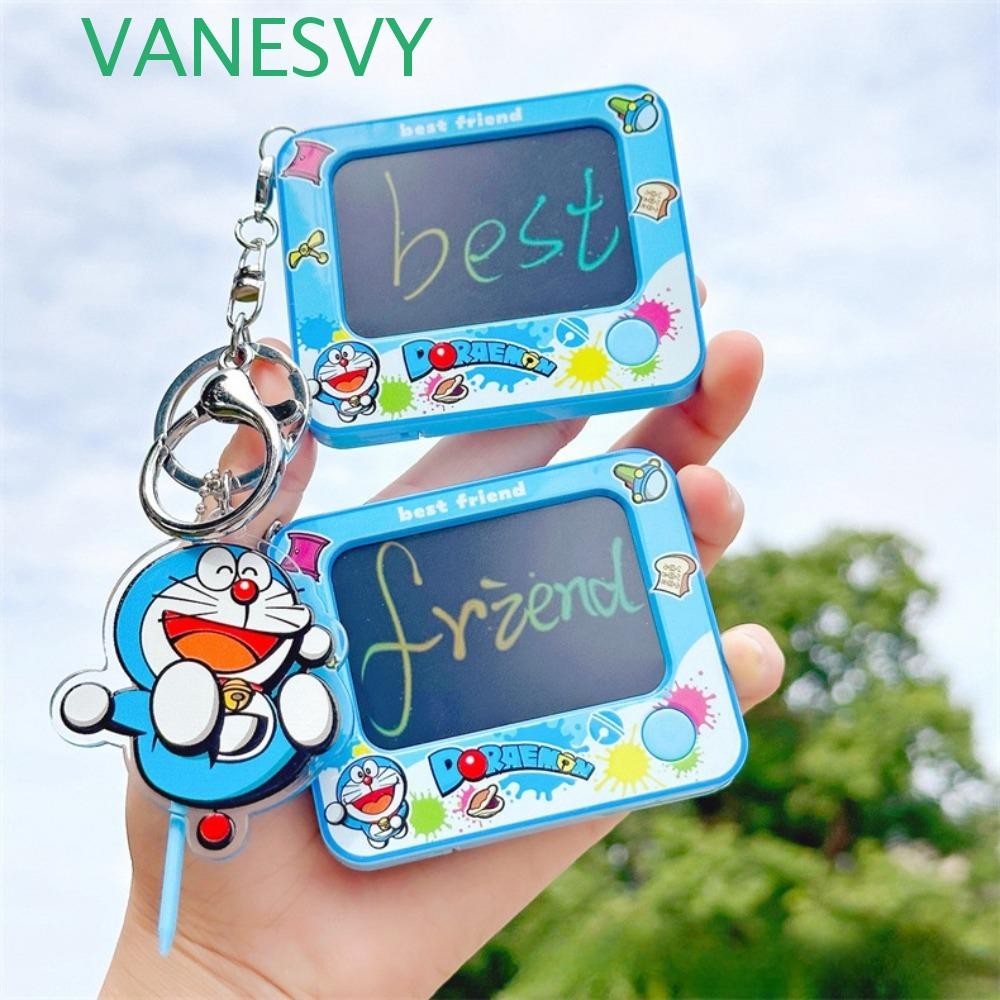 VANESVY Doraemon Finger Bubble Keychain, Fingertip Pop It Doraemon ...