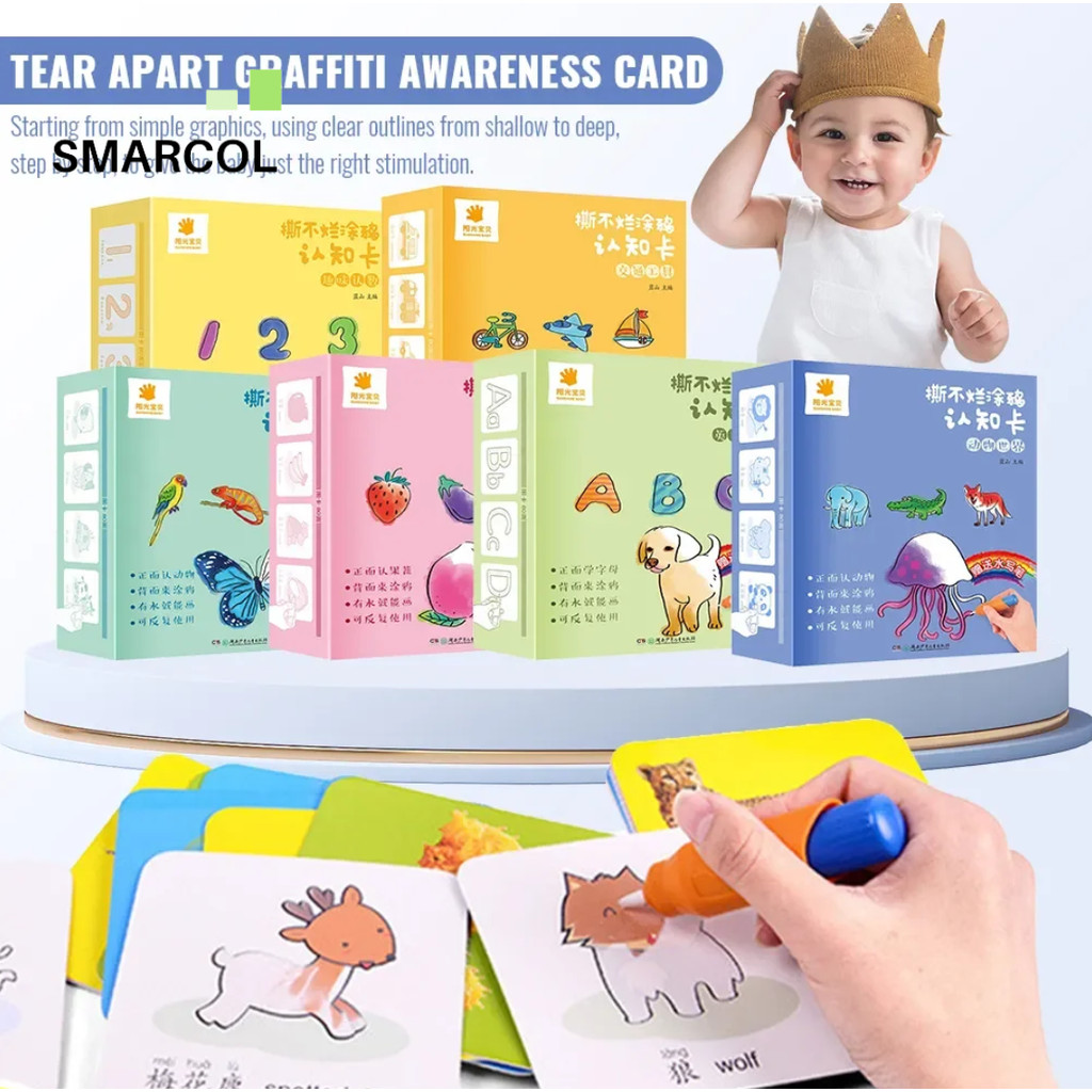 Magic Doodle Pen Bilingual Flash Cards Doodle Flash Card Early ...