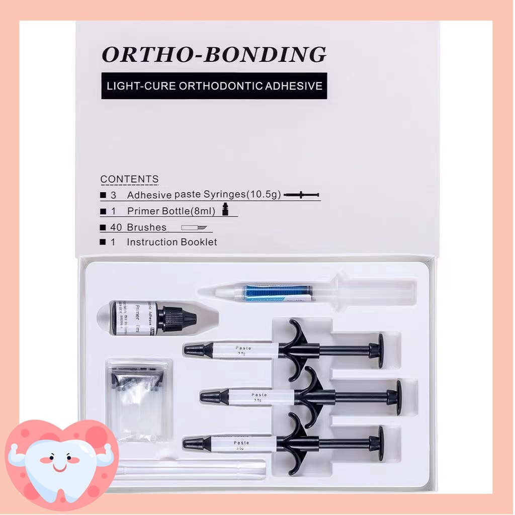 Dental-composite Ortho-BondingMetal Bracket Light Cure-AdhesiveKit ...