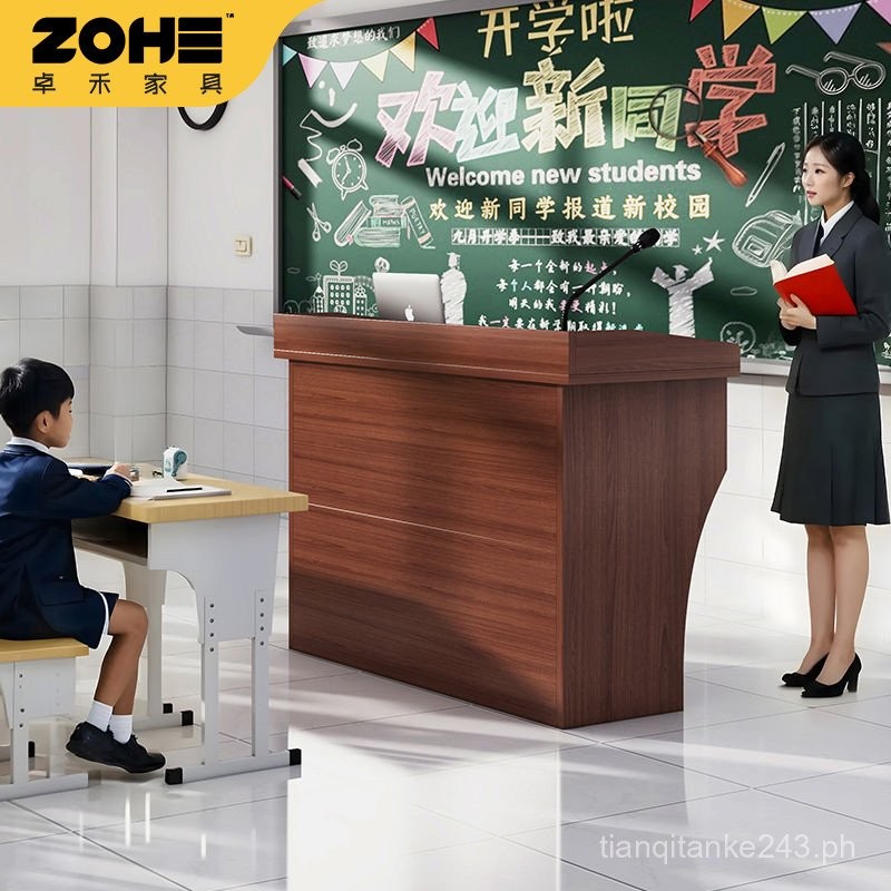 Zhuohe Podium Classroom Rostrum Training Lecture Desk Conference Room ...