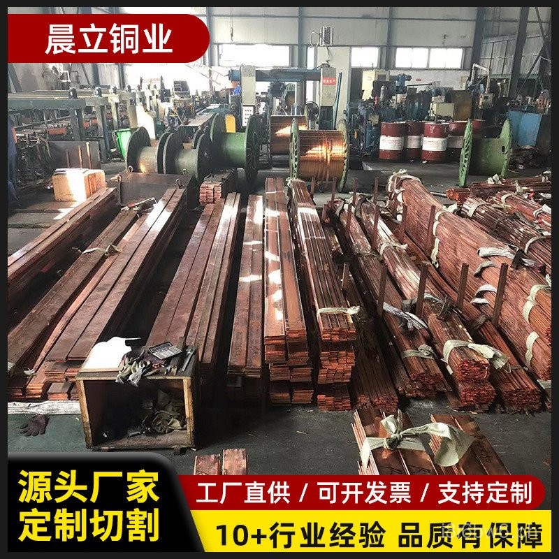 T2National Standard Tin-Plated White Copper Bar TMY Grounding Copper ...