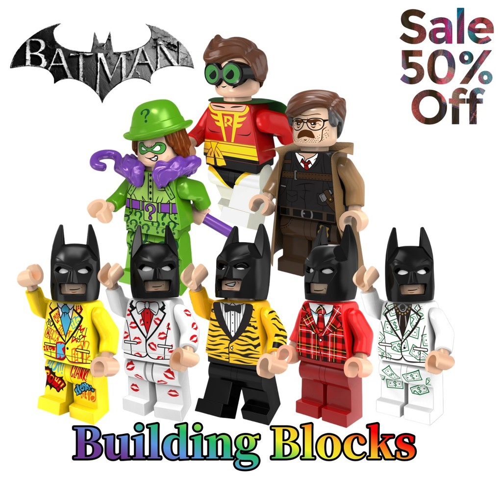 2024 New Anime Batman & Robin with Riddler! PG170 - PG177 Assembled ...