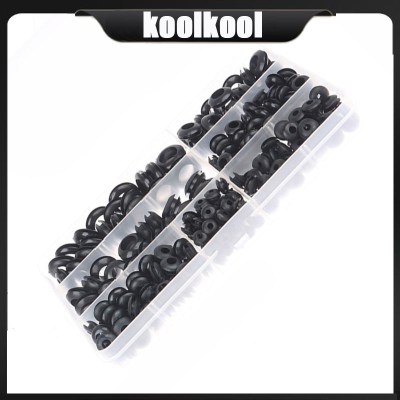 kool 260Pcs Rubber Grommets Firewall Hole Plug Set Electrical Wire ...