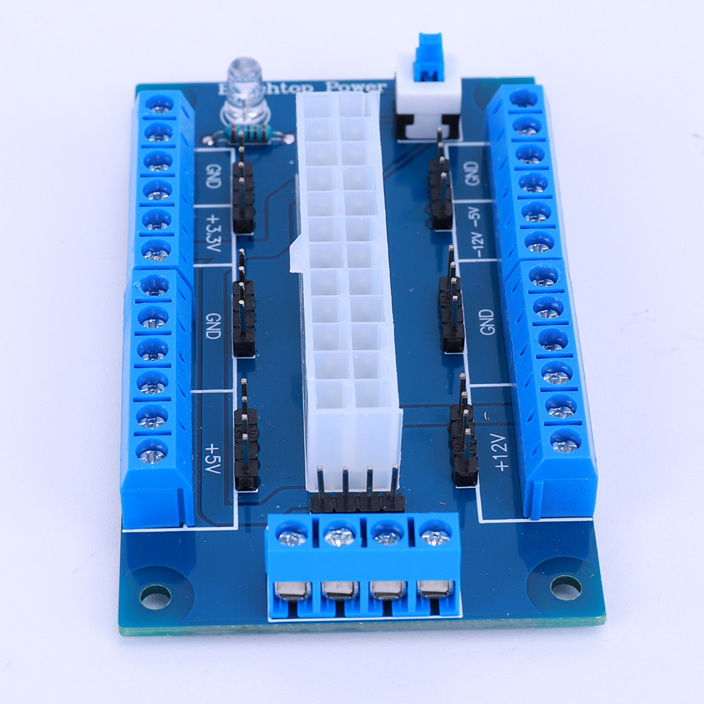 24/20Pin DC Power Adapter Board Module for ATX DC Power Supply Breakout ...
