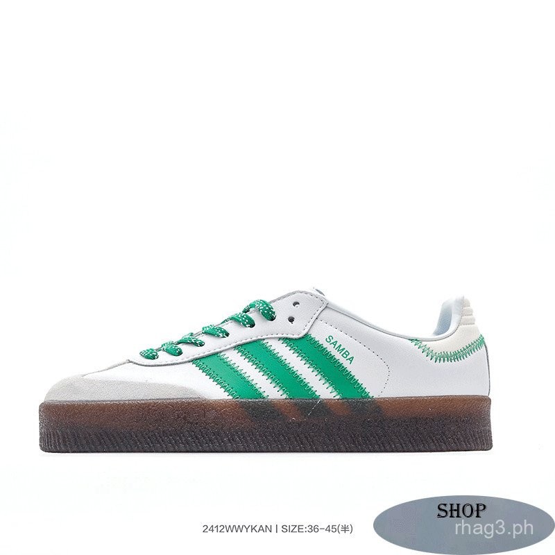 Adidas Adidas Samba Vegan 0G Adi Clover German Training Casual Sneakers ...