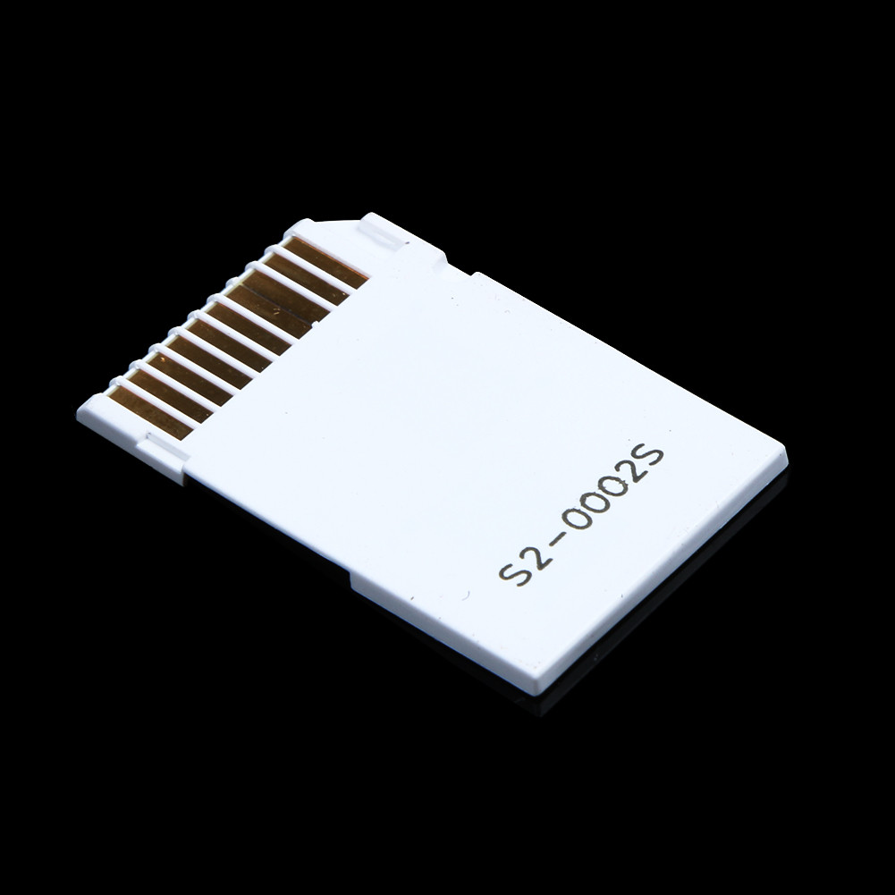 Dual Slot Micro For SD SDHC TF to Memory Stick MS Card Pro Duo Reader ...