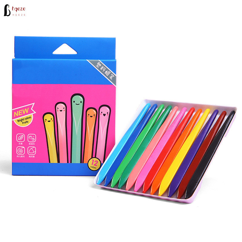 36 Colors Triangular Crayons Triangular Colouring Pencil For Students ...