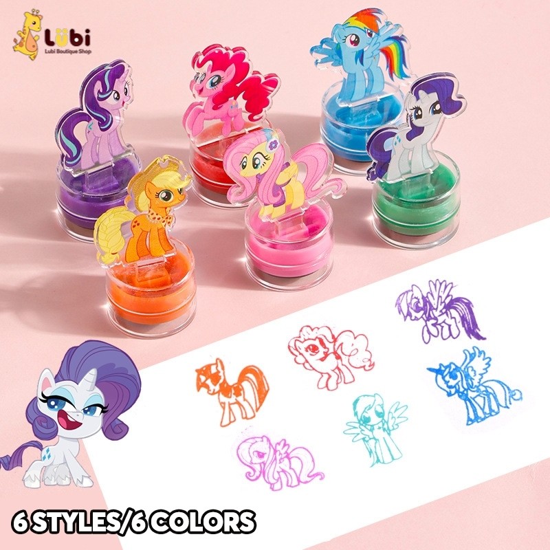 My Little Pony stamp cartoon pattern children's stamp reward toys ...