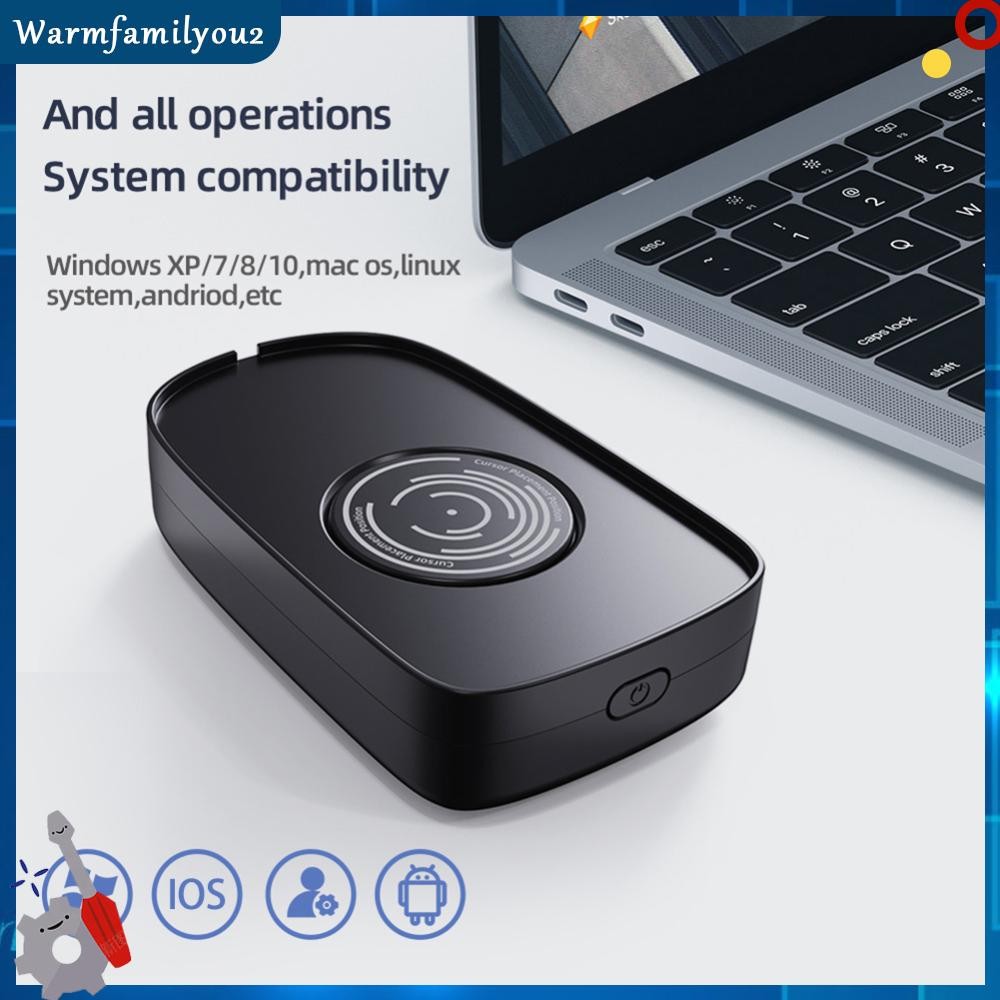 USB Mouse Jiggler Mouse Mover with Button Movement Simulator With ON/OFF Switch For Computer ...