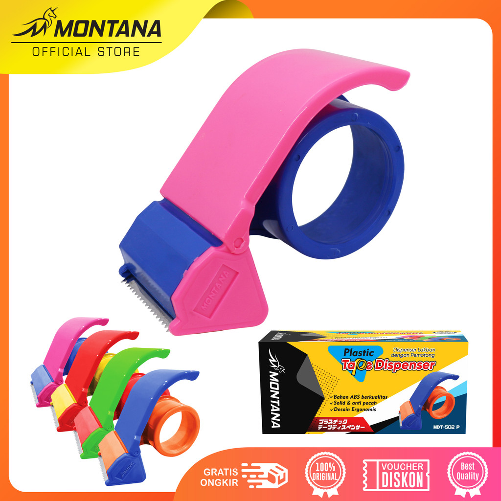 MONTANA Tape Cutter Tape Dispenser Adhesive Tape Cutter MDT-502P ...