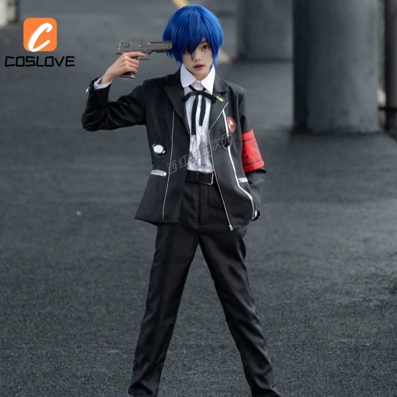 Anime Game Persona 3 Reload Yuki Makoto Cosplay Clothing Full Set ...